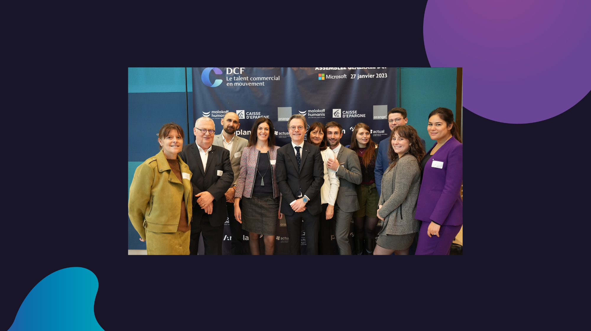 Nouveaux élus de la fédération DCF - Réseau DCF